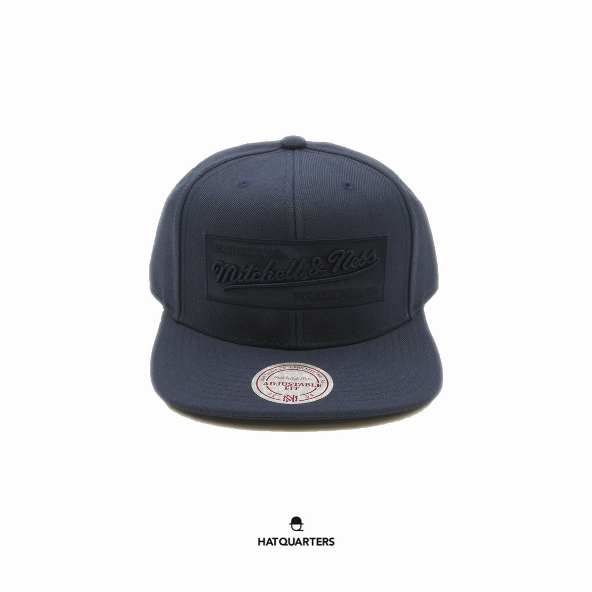 2 Tone Label Navy – Hatquarters
